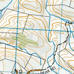 HOKONUI HILLS, Southland - NZ Topo Map