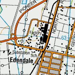 Edendale, Southland - NZ Topo Map