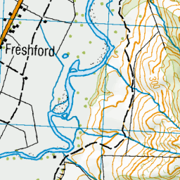 Freshford, Southland - NZ Topo Map