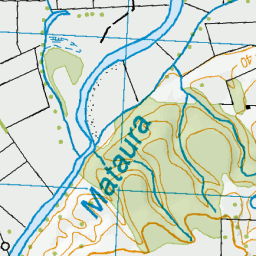 Mataura River, Southland - NZ Topo Map