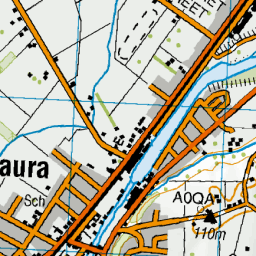Mataura, Southland - NZ Topo Map