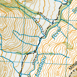 Motatapu River South Branch, Otago - NZ Topo Map
