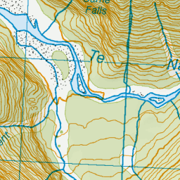 Te Naihi River, West Coast - NZ Topo Map