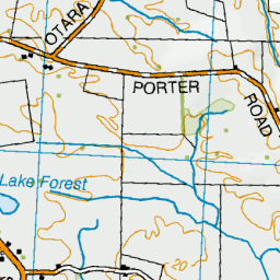 Otara, Southland - NZ Topo Map