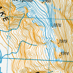 DRAKE RANGE, West Coast - NZ Topo Map