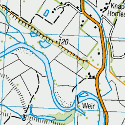Knapdale Homestead, Southland - NZ Topo Map