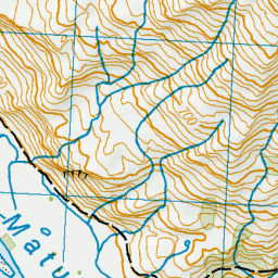 Matukituki River, Otago - NZ Topo Map