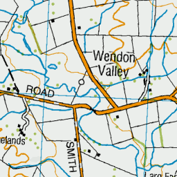 Wendon Valley, Southland - NZ Topo Map