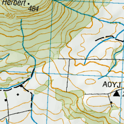 Mount Herbert, Southland - NZ Topo Map