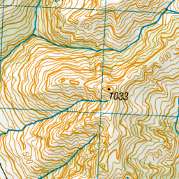 East Wanaka Creek, Otago - NZ Topo Map
