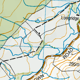 Longridge, Otago - NZ Topo Map