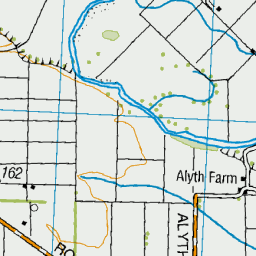 Alyth Farm, Otago - NZ Topo Map