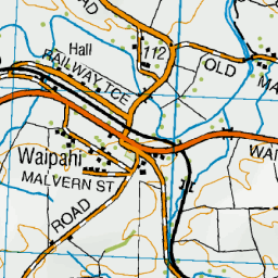 Waipahi, Otago - NZ Topo Map