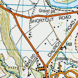 Luggate, Otago - NZ Topo Map