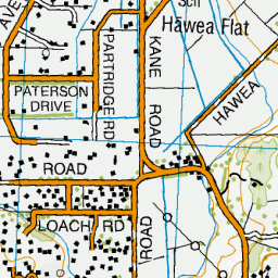 Hawea Flat, Otago - NZ Topo Map