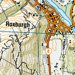 Roxburgh, Otago - NZ Topo Map