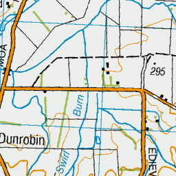Dunrobin, Otago - NZ Topo Map