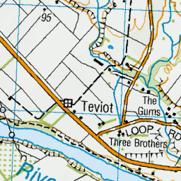 Teviot, Otago - NZ Topo Map