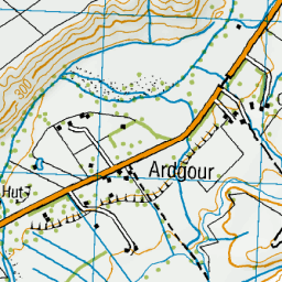 Ardgour, Otago - NZ Topo Map