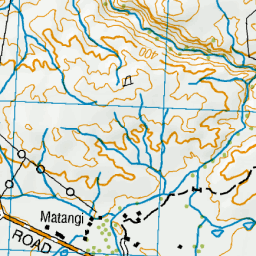 Matangi, Otago - NZ Topo Map
