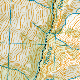 Timaru River, Otago - NZ Topo Map