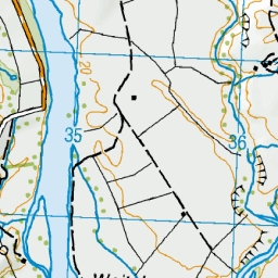 Waitahuna Island, Otago - NZ Topo Map