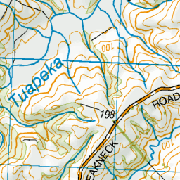 Tuapeka River, Otago - NZ Topo Map