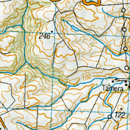 Tamera, Otago - NZ Topo Map