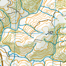 Waitahuna River, Otago - NZ Topo Map