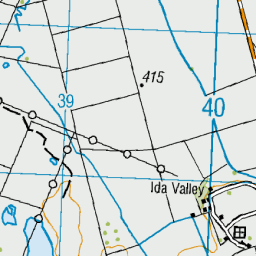Ida Valley, Otago - NZ Topo Map