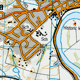 Balclutha, Otago - NZ Topo Map