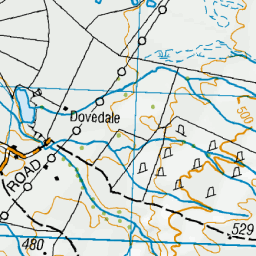 Dovedale, Otago - NZ Topo Map