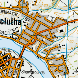 Balclutha, Otago - NZ Topo Map