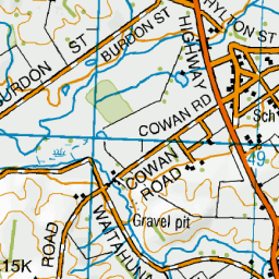Waitahuna, Otago - NZ Topo Map