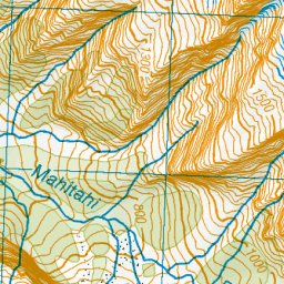 Mahitahi River, West Coast - NZ Topo Map