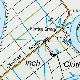 Inch Clutha, Otago - NZ Topo Map