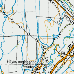 Oturehua, Otago - NZ Topo Map