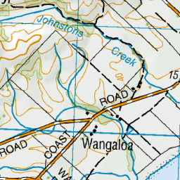Wangaloa, Otago - NZ Topo Map