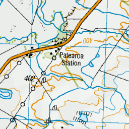 Patearoa Station, Otago - NZ Topo Map