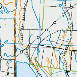MANIOTOTO PLAIN, Otago - NZ Topo Map