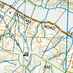 Lee Stream, Otago - NZ Topo Map