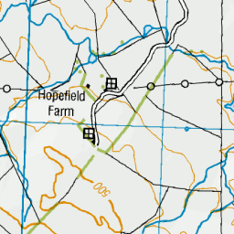Hopefield Farm, Otago - NZ Topo Map