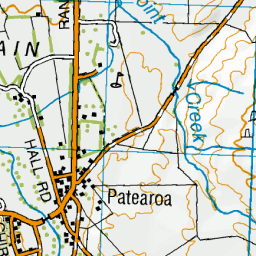 Patearoa, Otago - NZ Topo Map