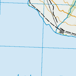 Lake Benmore, Canterbury - NZ Topo Map