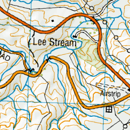 Lee Stream, Otago - NZ Topo Map