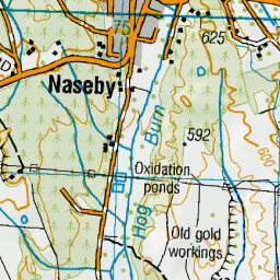 Naseby, Otago - NZ Topo Map