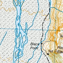 Black Point, Canterbury - NZ Topo Map