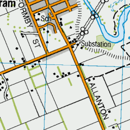 Outram, Otago - NZ Topo Map