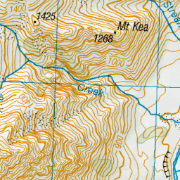 Mount Kea, Canterbury - NZ Topo Map