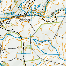 Ivybridge, Otago - NZ Topo Map